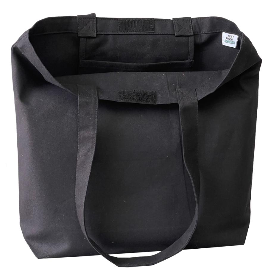 Premium Black Canvas Tote Bag